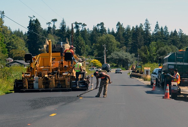 County road paving program rolls out on South Whidbey | South Whidbey ...