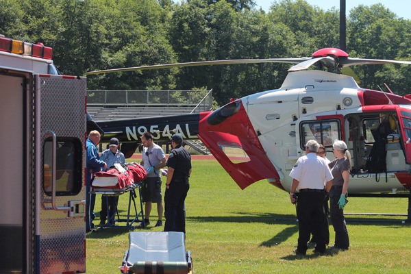Langley man rolled over by truck airlifted to Seattle hospital | South ...