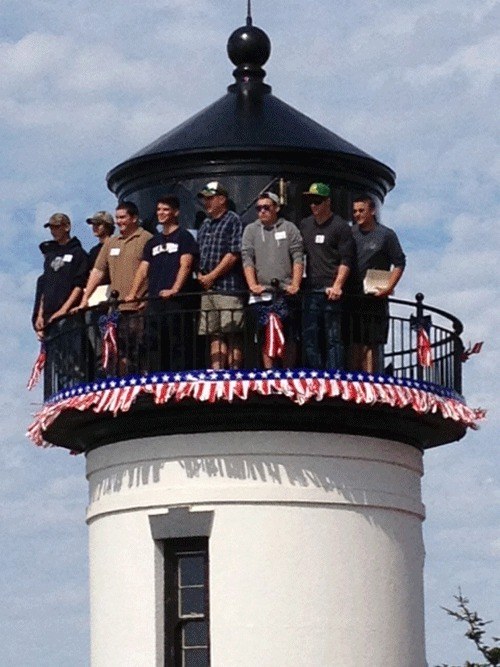 Student work lights up Admiralty Head Lighthouse | KUDOS | South ...
