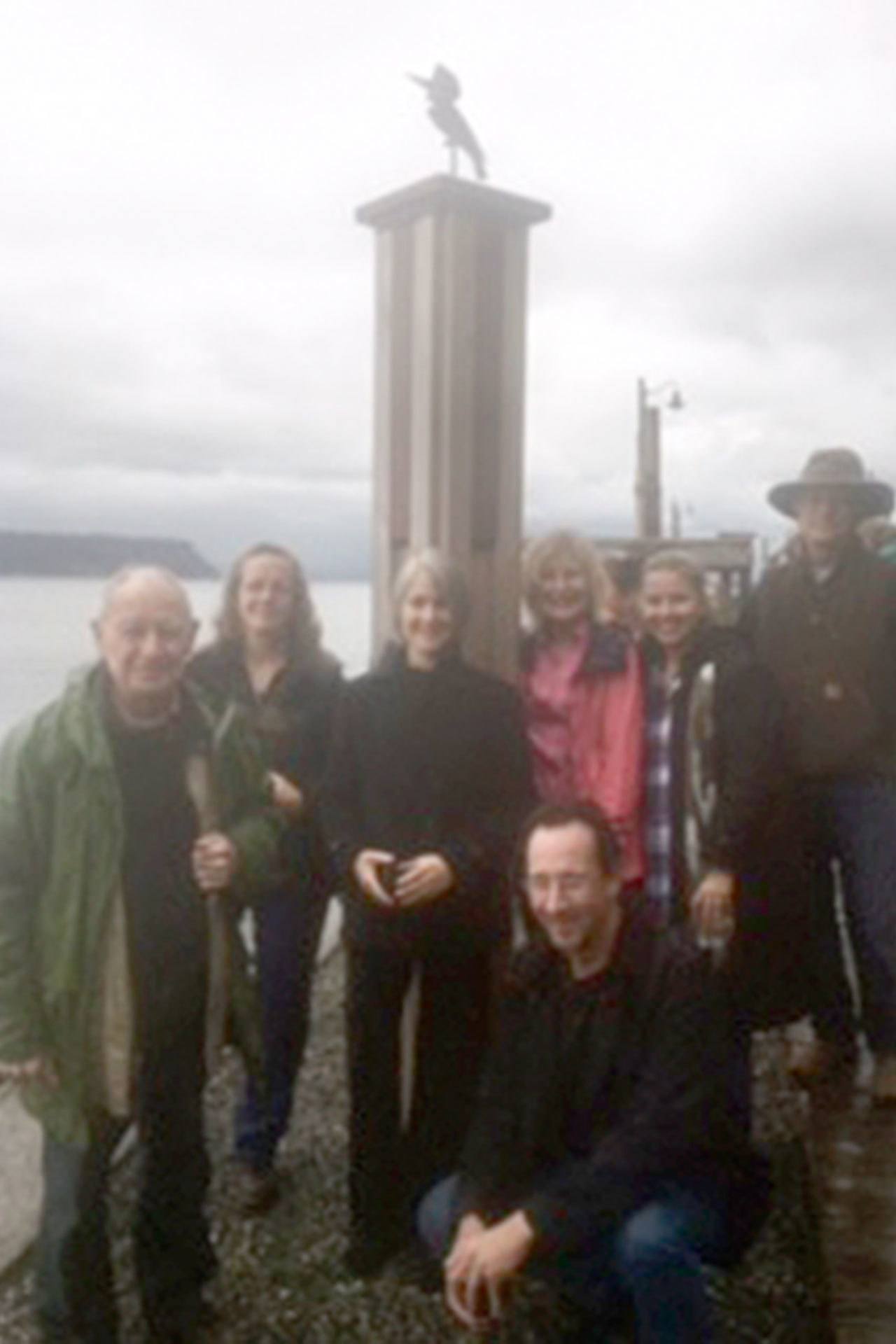 Langley sculpture dedicated to Paul Schell | KUDOS | South Whidbey Record