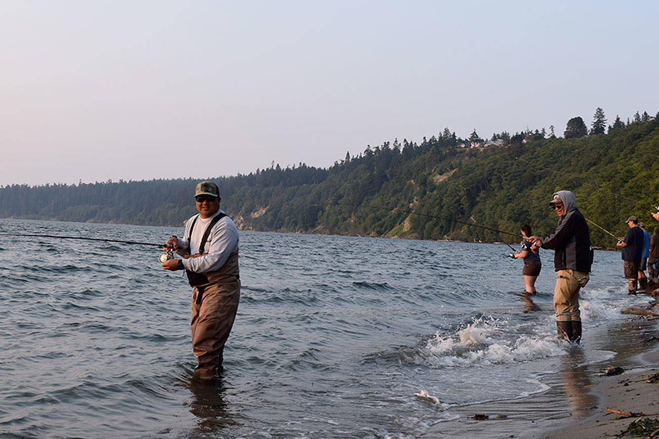 Pinks are here, Bush Point remains a popular spot | South Whidbey Record