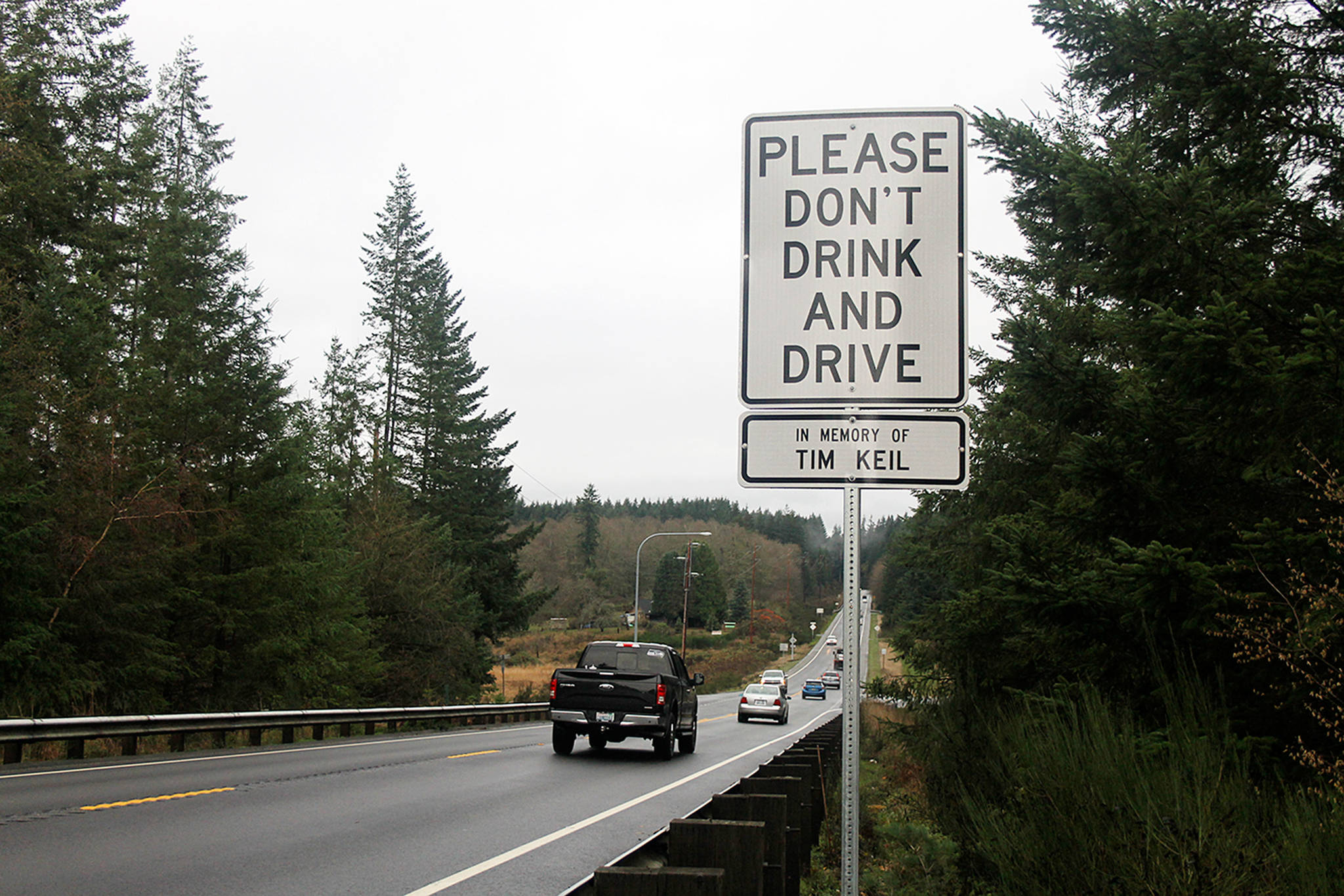 New sign dedicated to DUI victim | South Whidbey Record