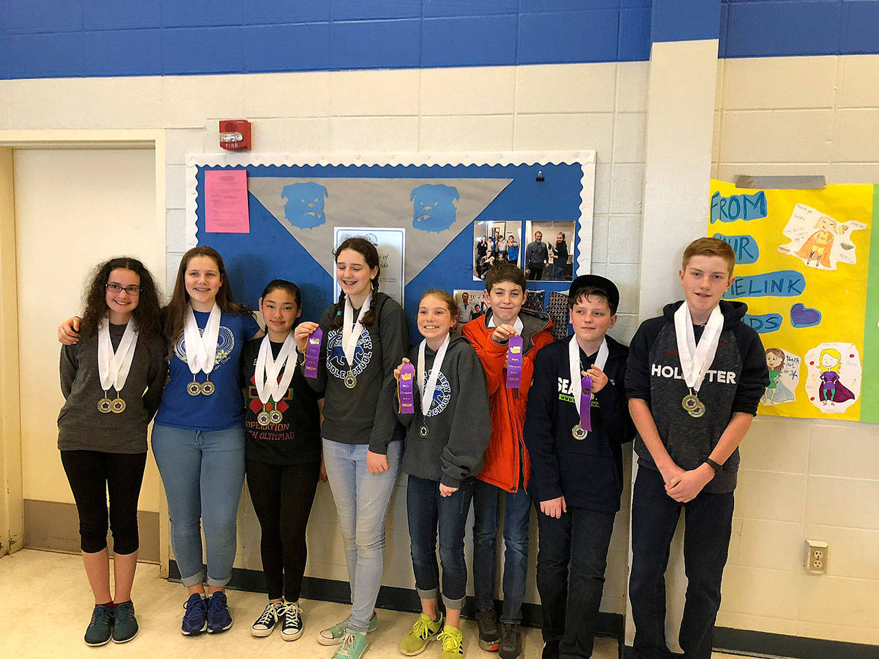 SW Middle School Math Teams Capture 5 Medals | South Whidbey Record