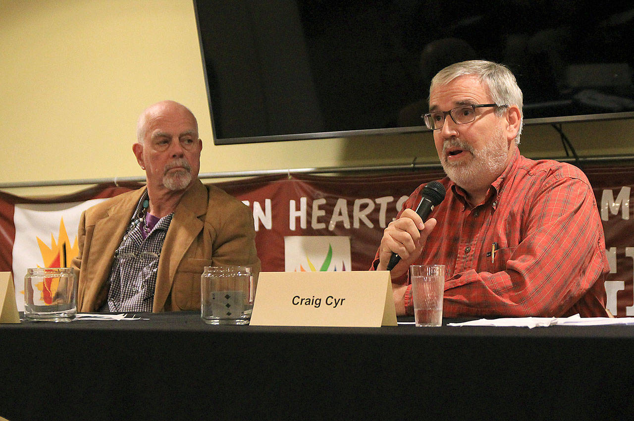 Port candidate lambastes incumbent at forum | South Whidbey Record