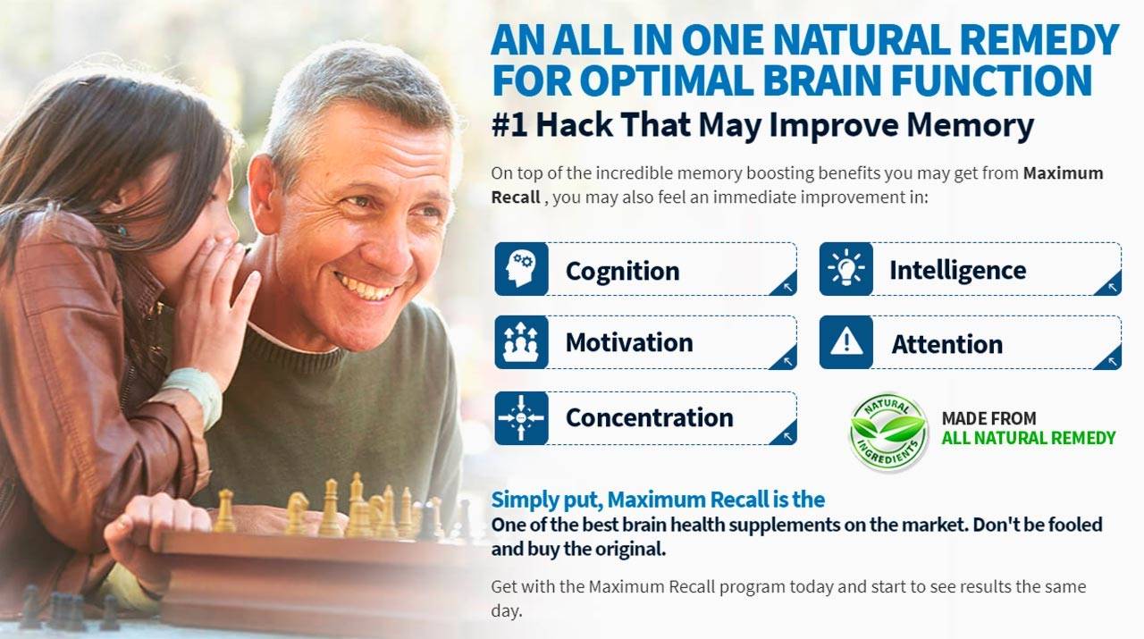 Maximum Recall Review: Obvious Scam or Ingredients That Work | South ...