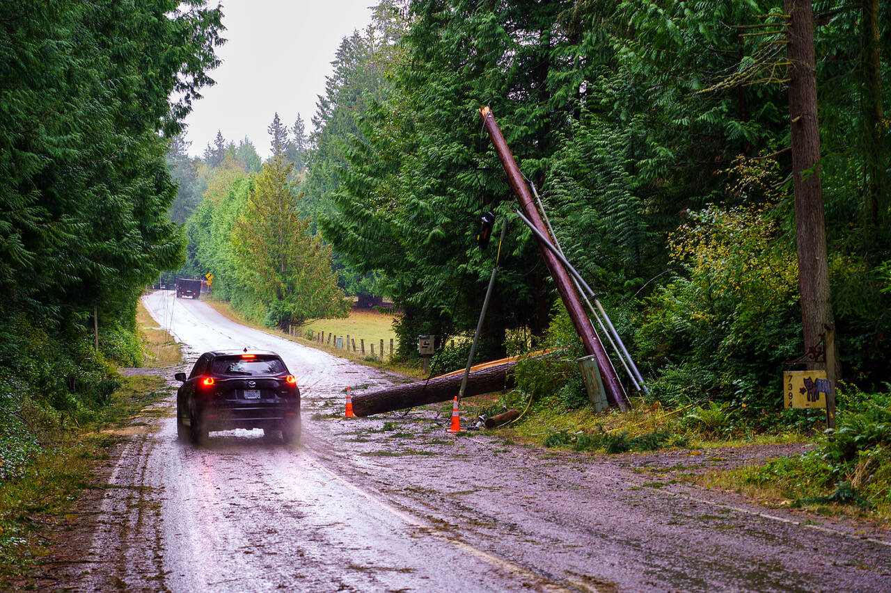 Windstorm knocks out power | South Whidbey Record