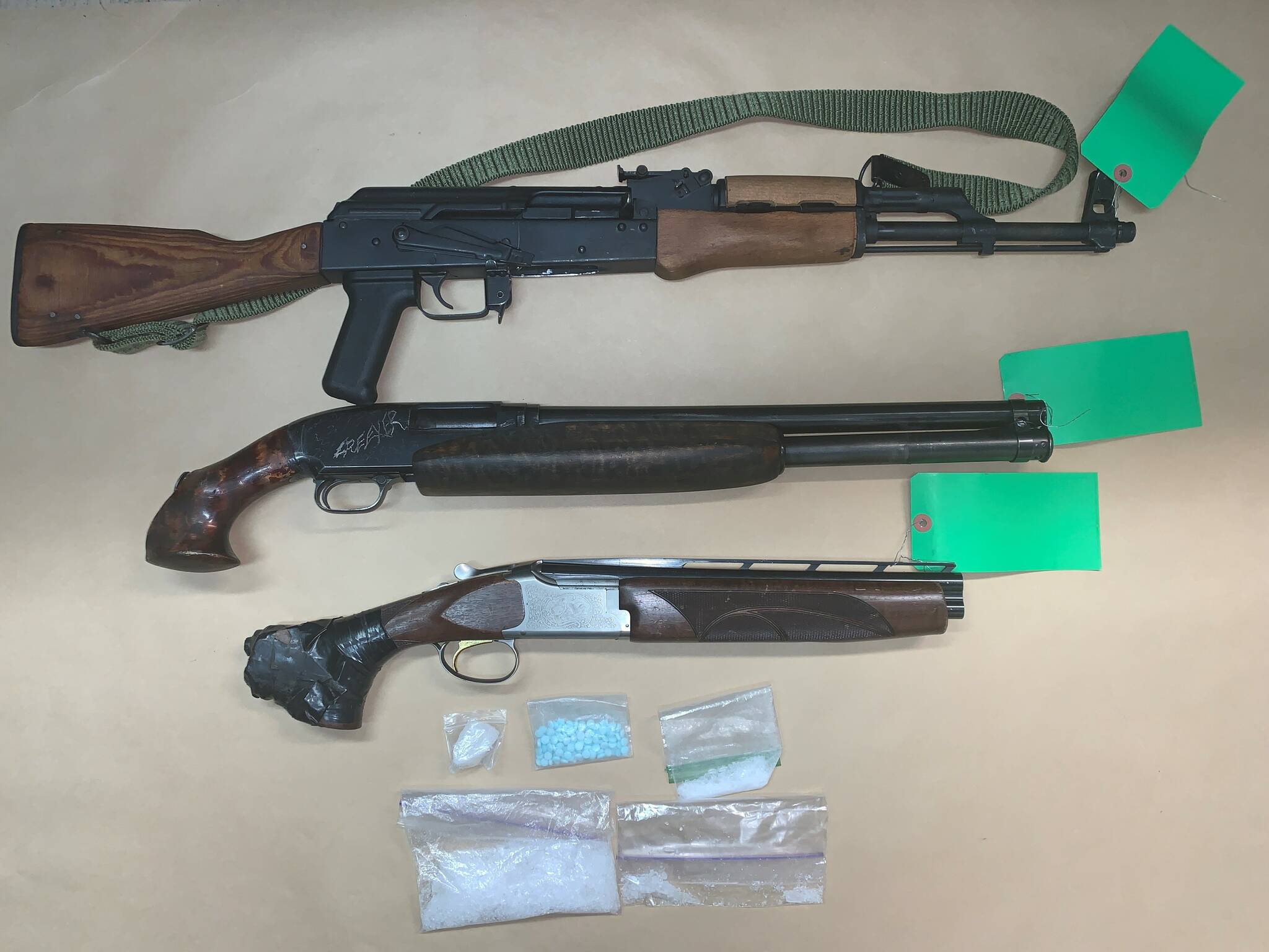 Police search uncovers guns, drugs | South Whidbey Record