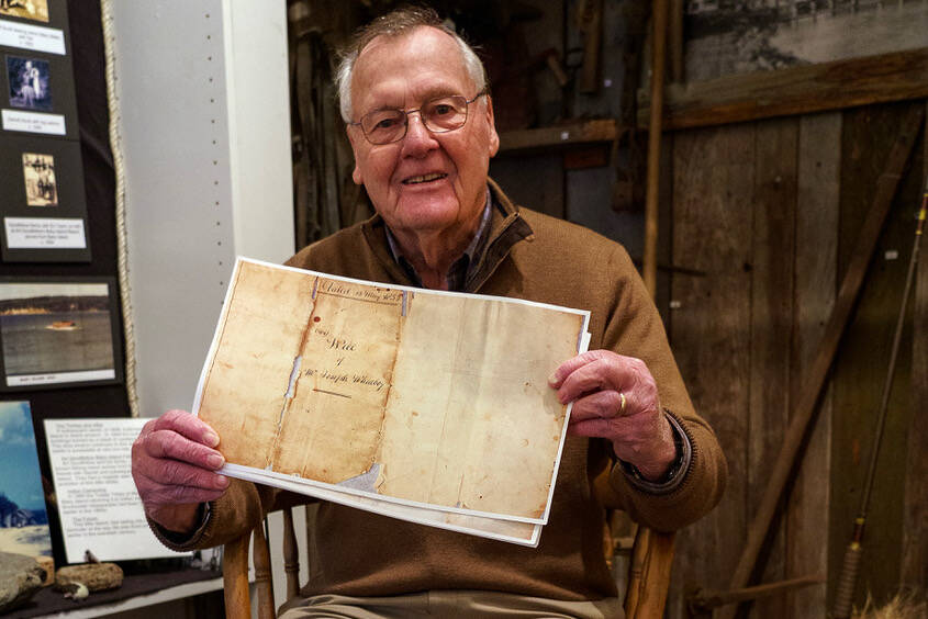 Joseph Whidbey’s will discovered, donated to South Whidbey Historical ...