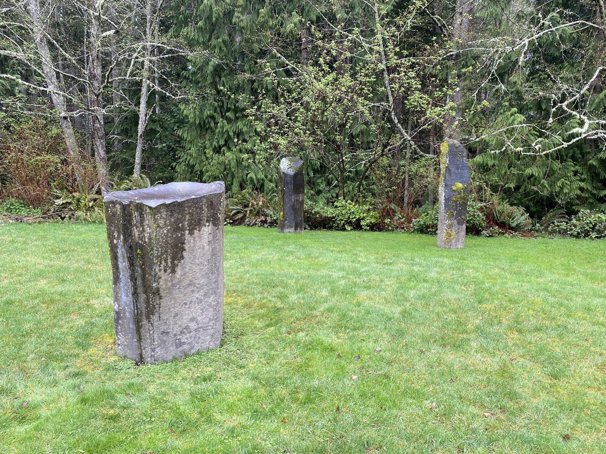 Sinking cemetery stone seen as grave concern | South Whidbey Record