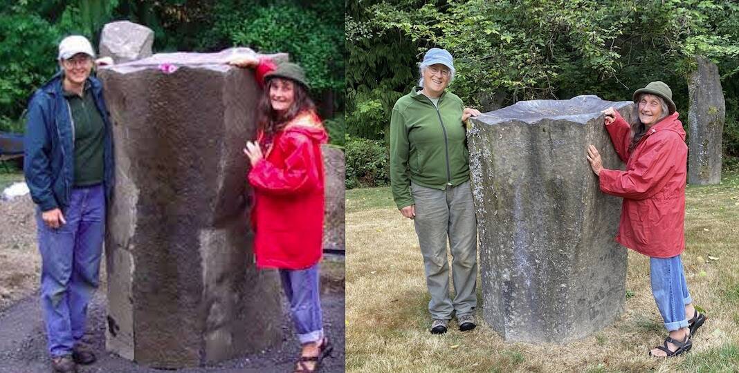 Sinking cemetery stone seen as grave concern | South Whidbey Record