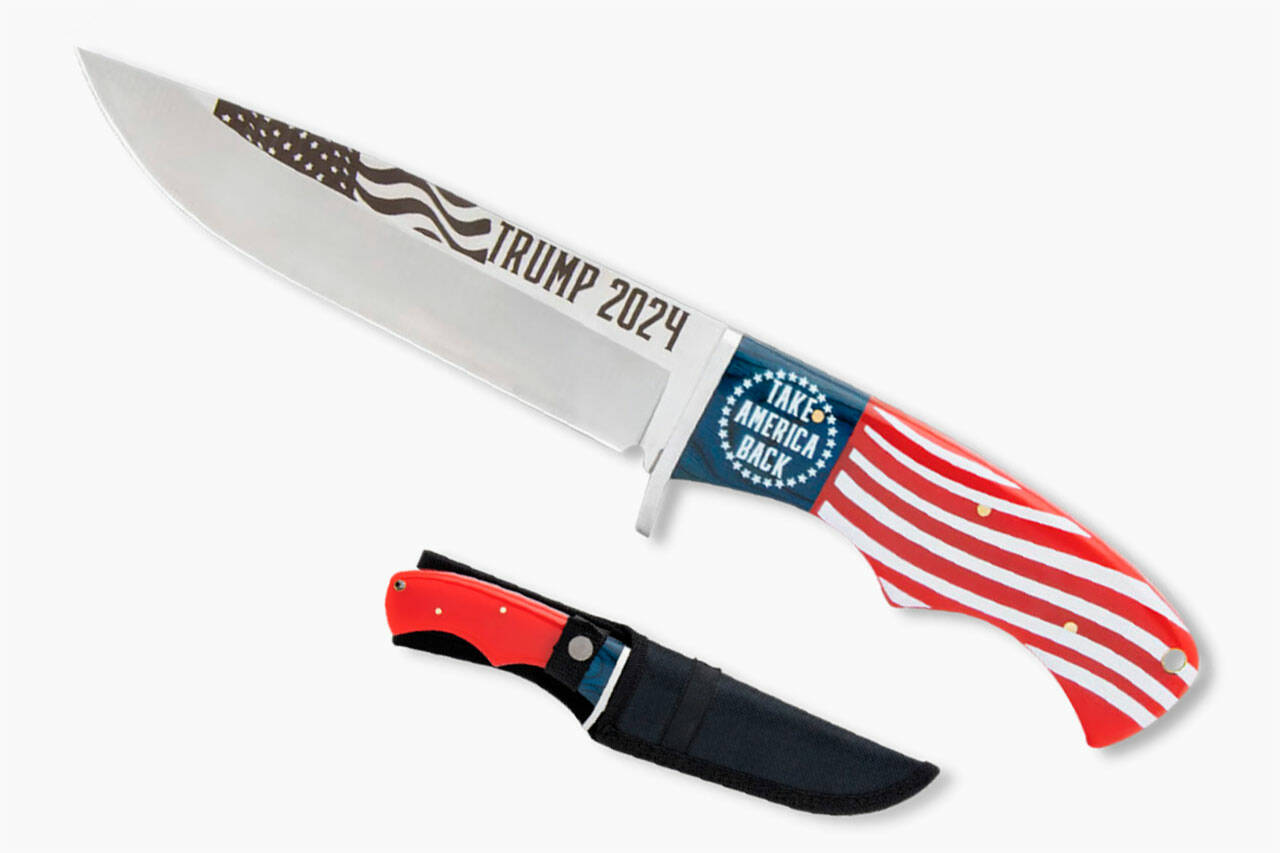 Big Trump Knife Review - Biggest President Donald Trump 2024 Take ...