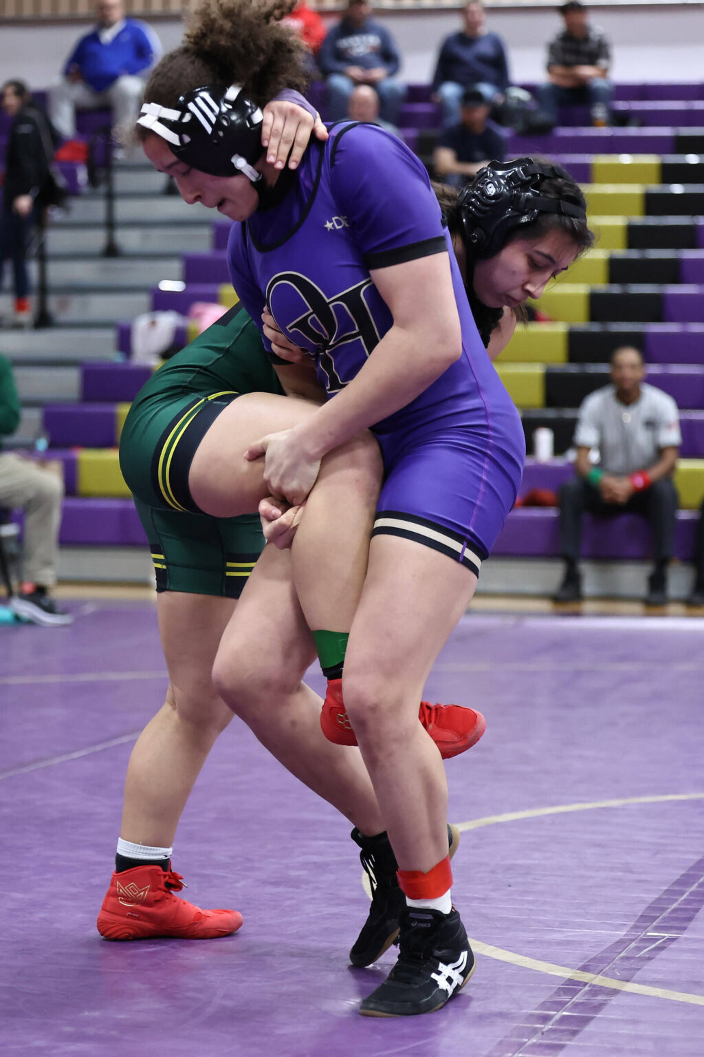 Oak Harbor hosts first girls wrestling tournament | South Whidbey Record