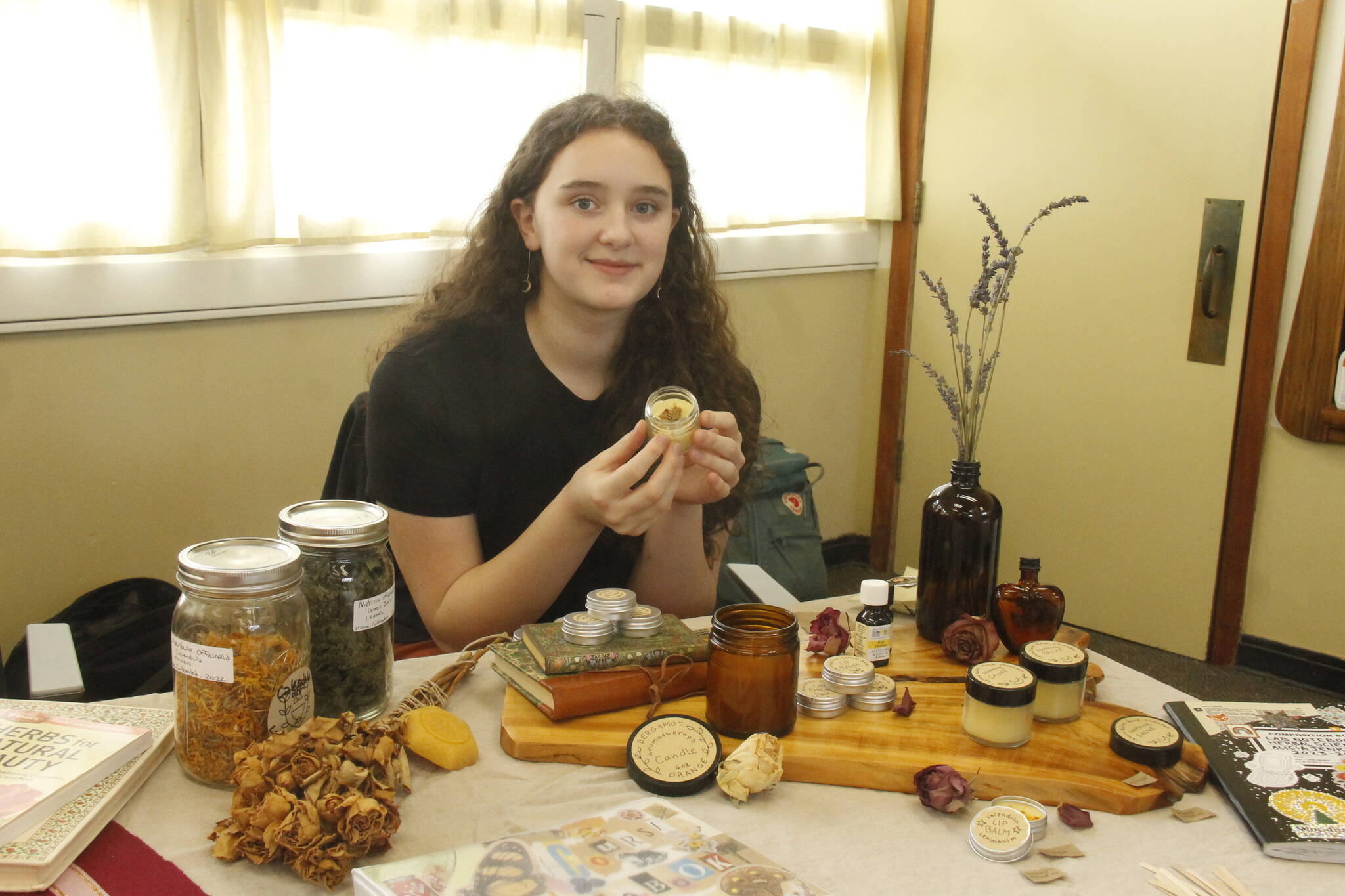 Woodhaven science fair explores herbal arts | South Whidbey Record