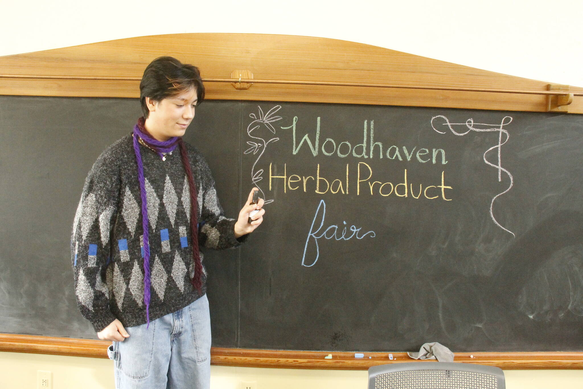 Woodhaven science fair explores herbal arts | South Whidbey Record
