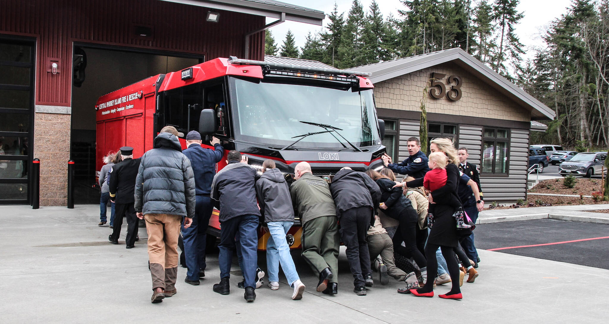New fire station unveiled | South Whidbey Record