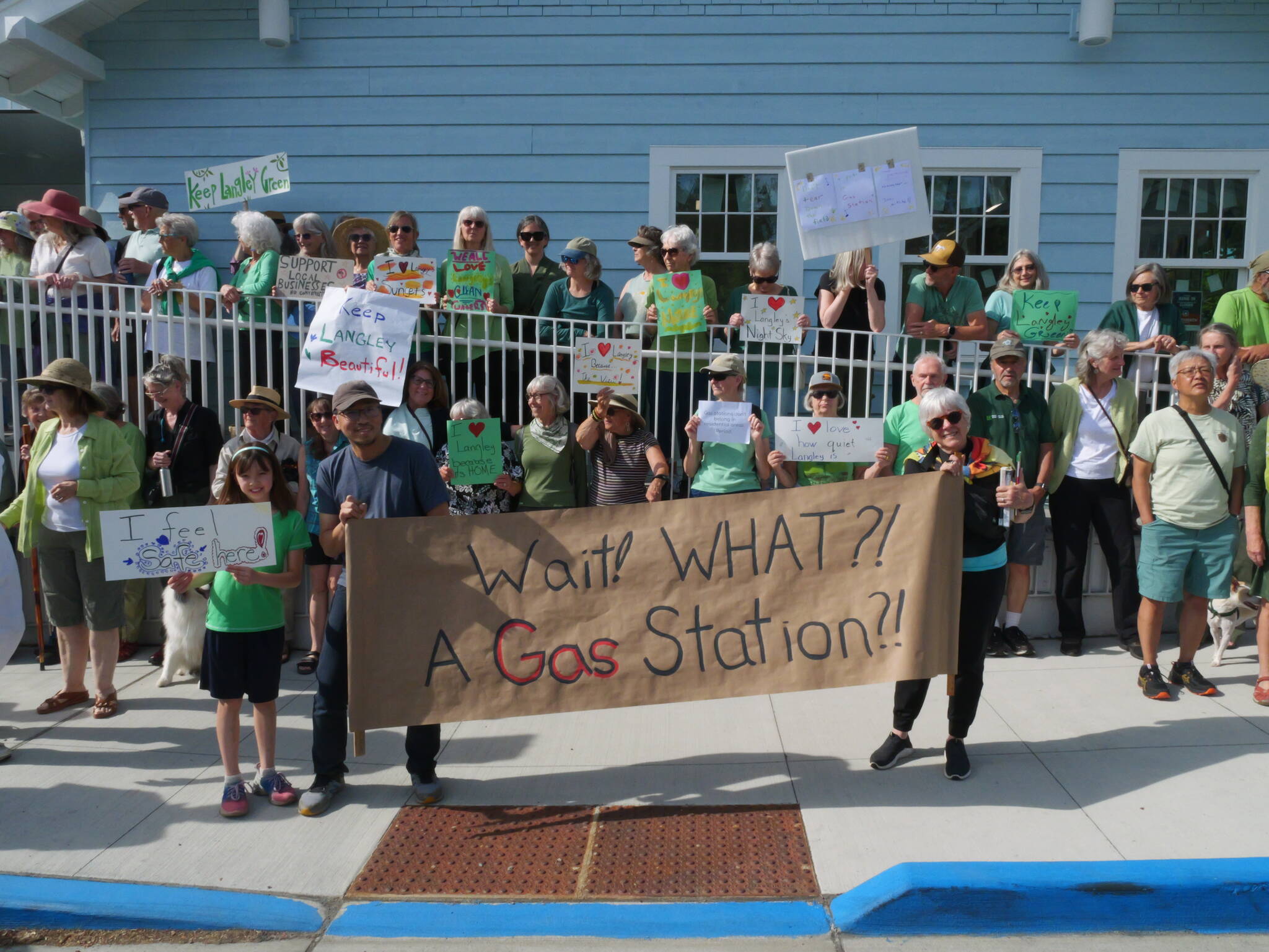 Protesters want Langley to pump brakes on gas station | South Whidbey ...